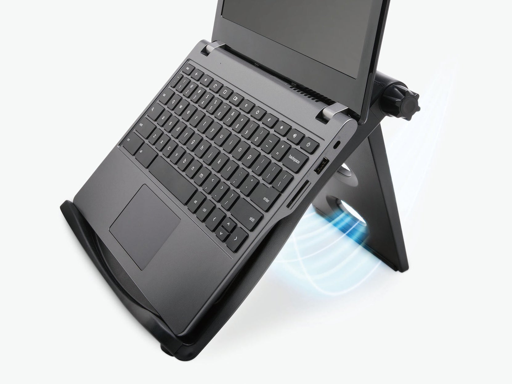 Base para Notebook Kensington Easy Riser® EQ SmartFit® Negra — tienda ...